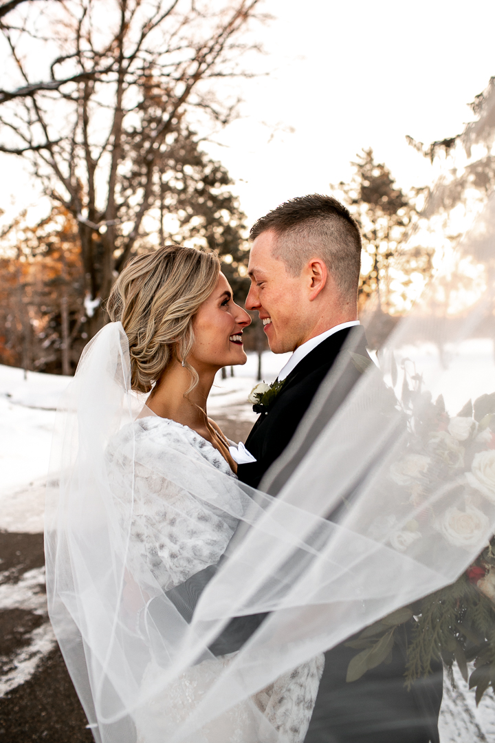 Jordan + Kaylee | Minnesota Winter Wedding - lephotodesign.com