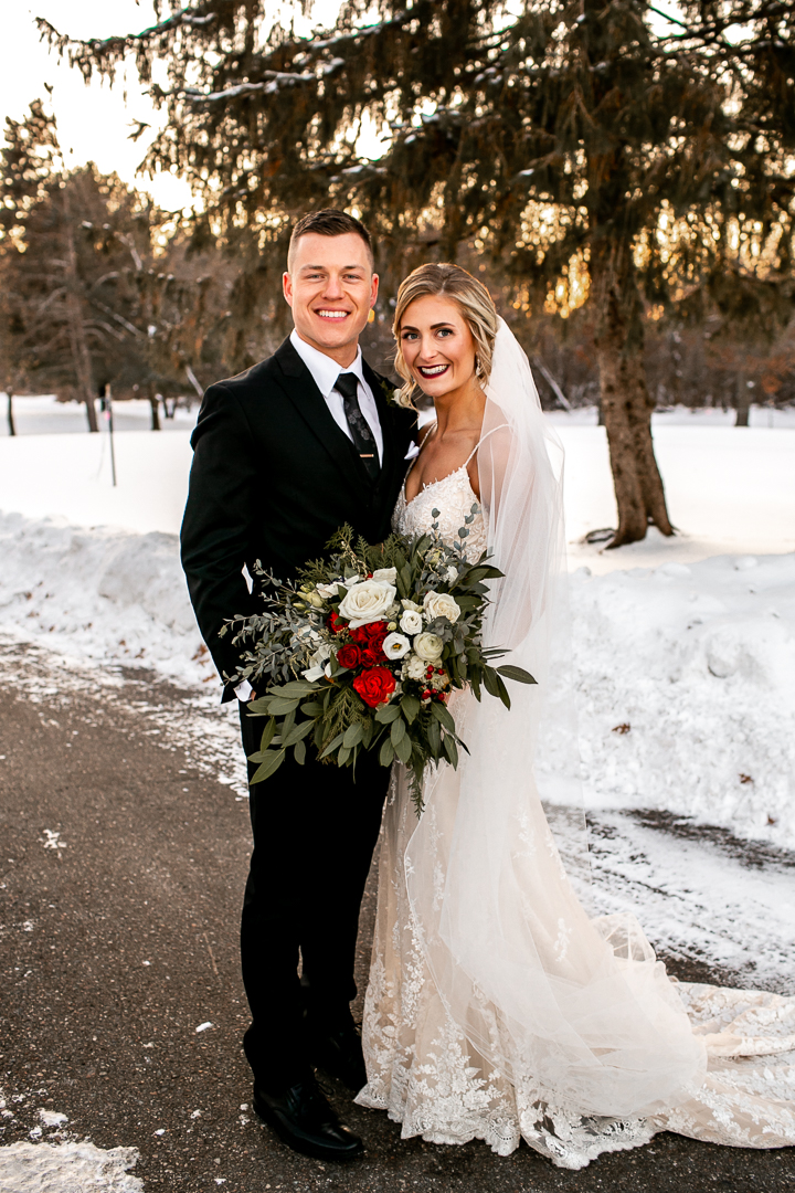 Jordan + Kaylee | Minnesota Winter Wedding - lephotodesign.com