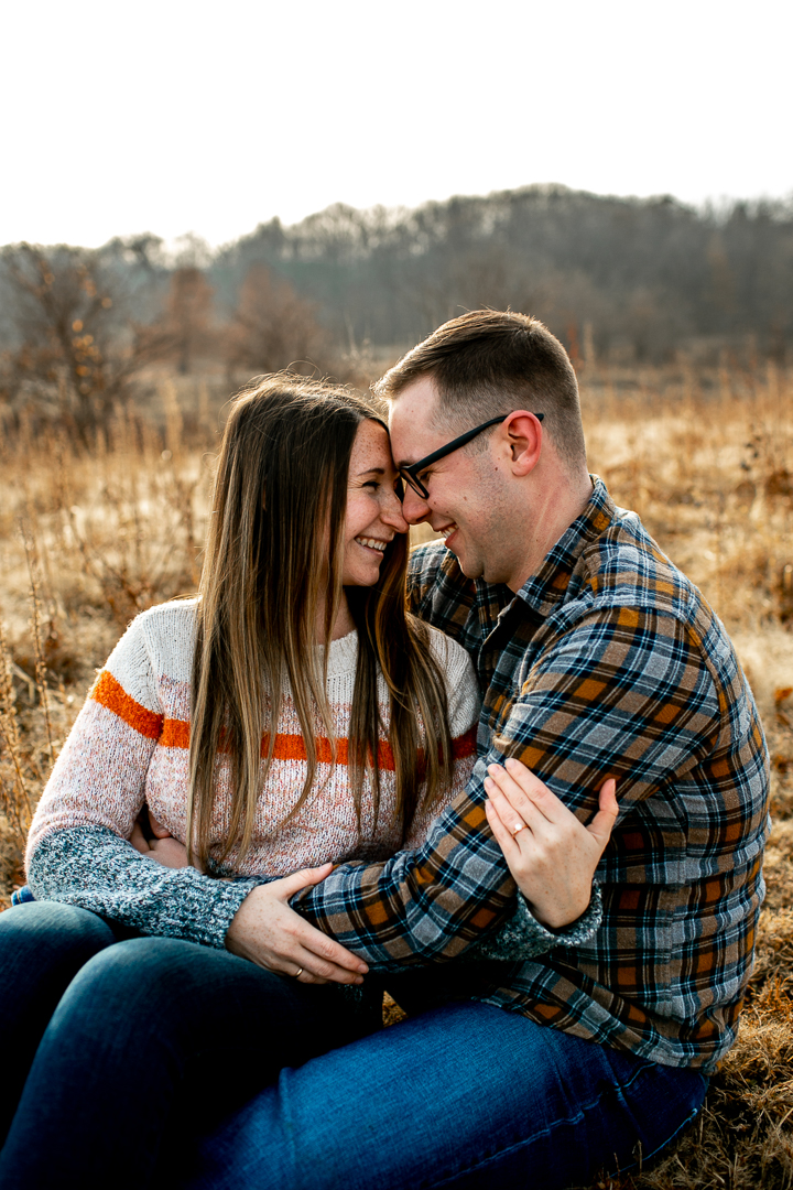 Jacob + Katie | Jester Park Engagement Session - lephotodesign.com