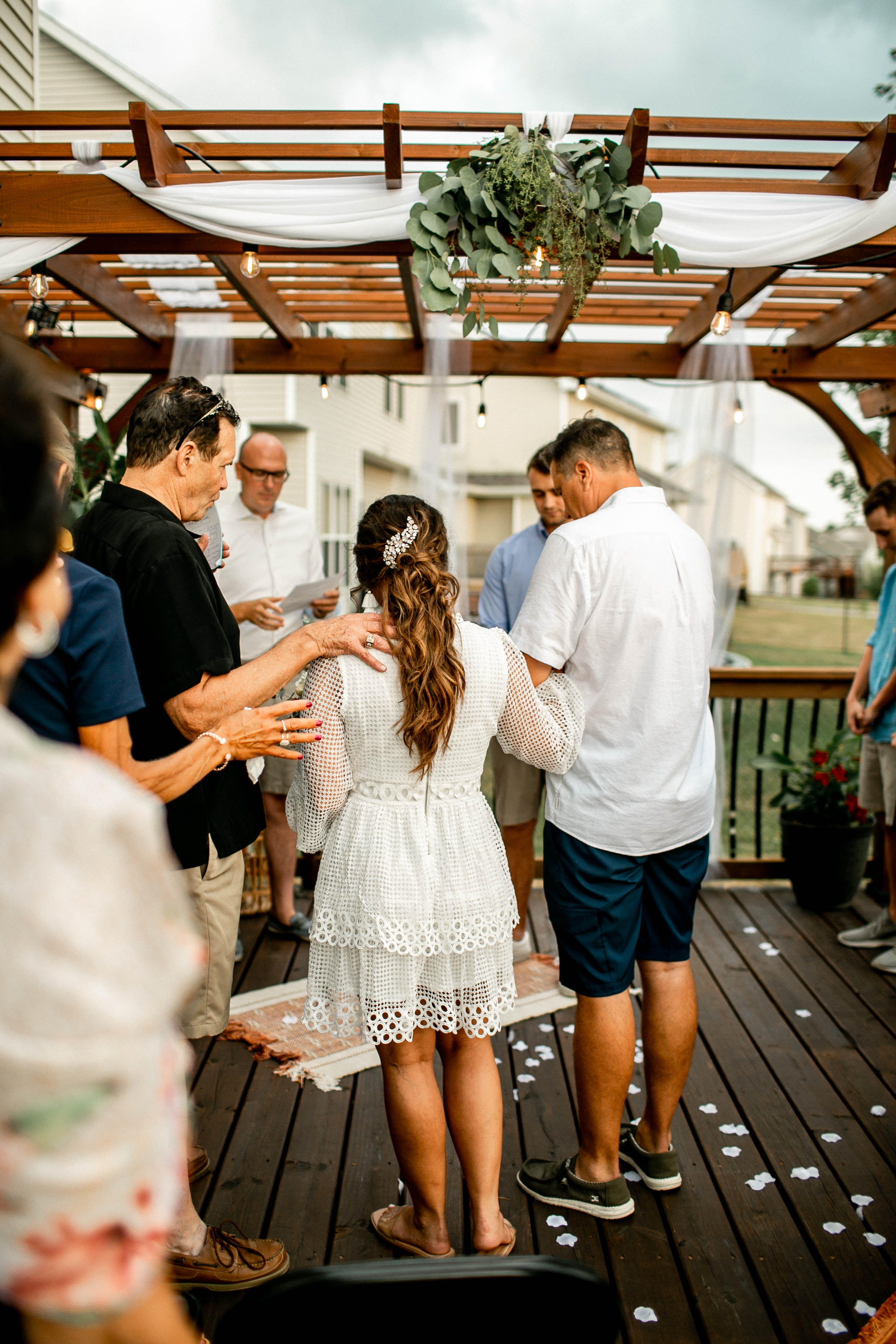 Jake + Kenzie | Intimate Backyard Wedding - lephotodesign.com