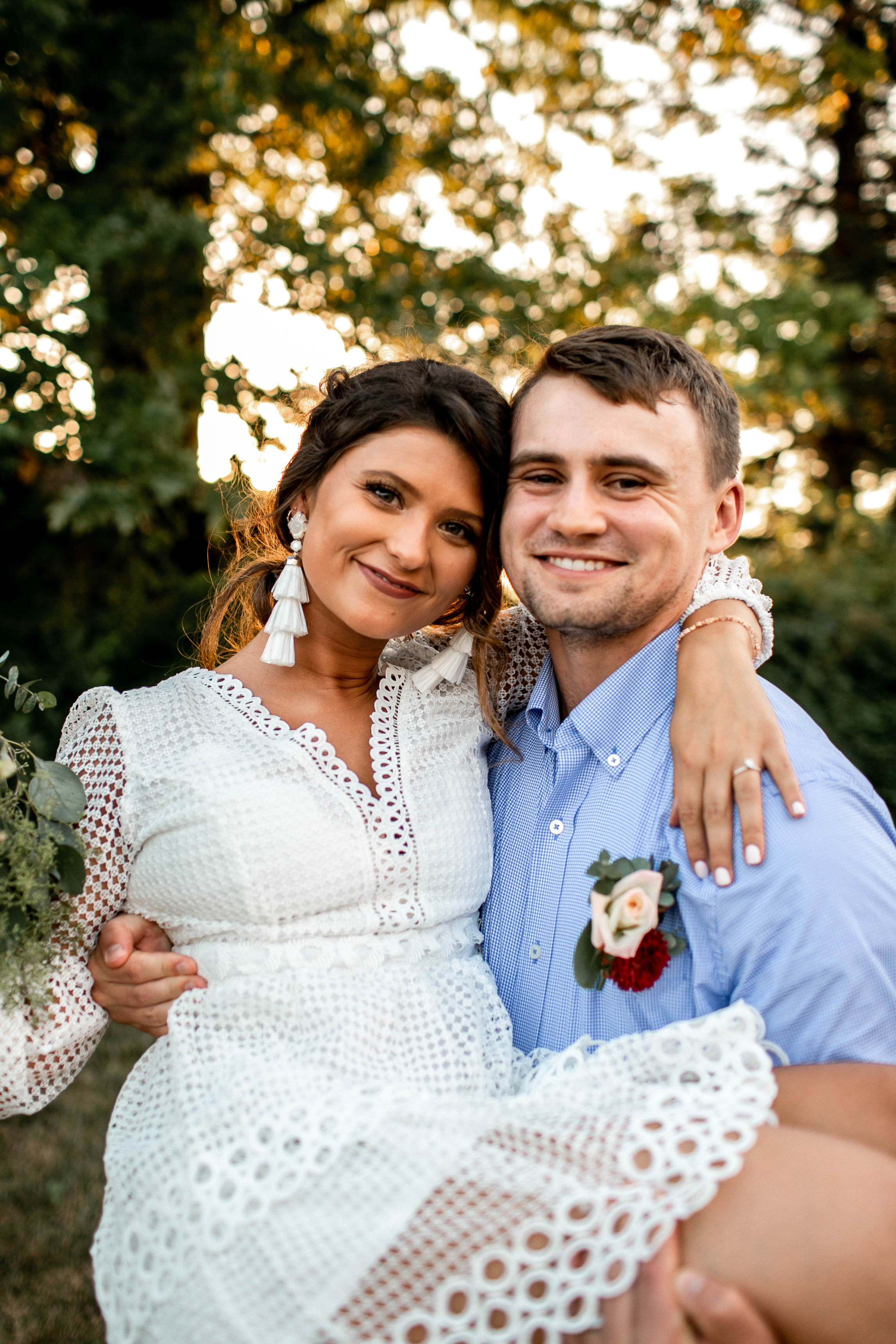 Jake + Kenzie | Intimate Backyard Wedding - lephotodesign.com